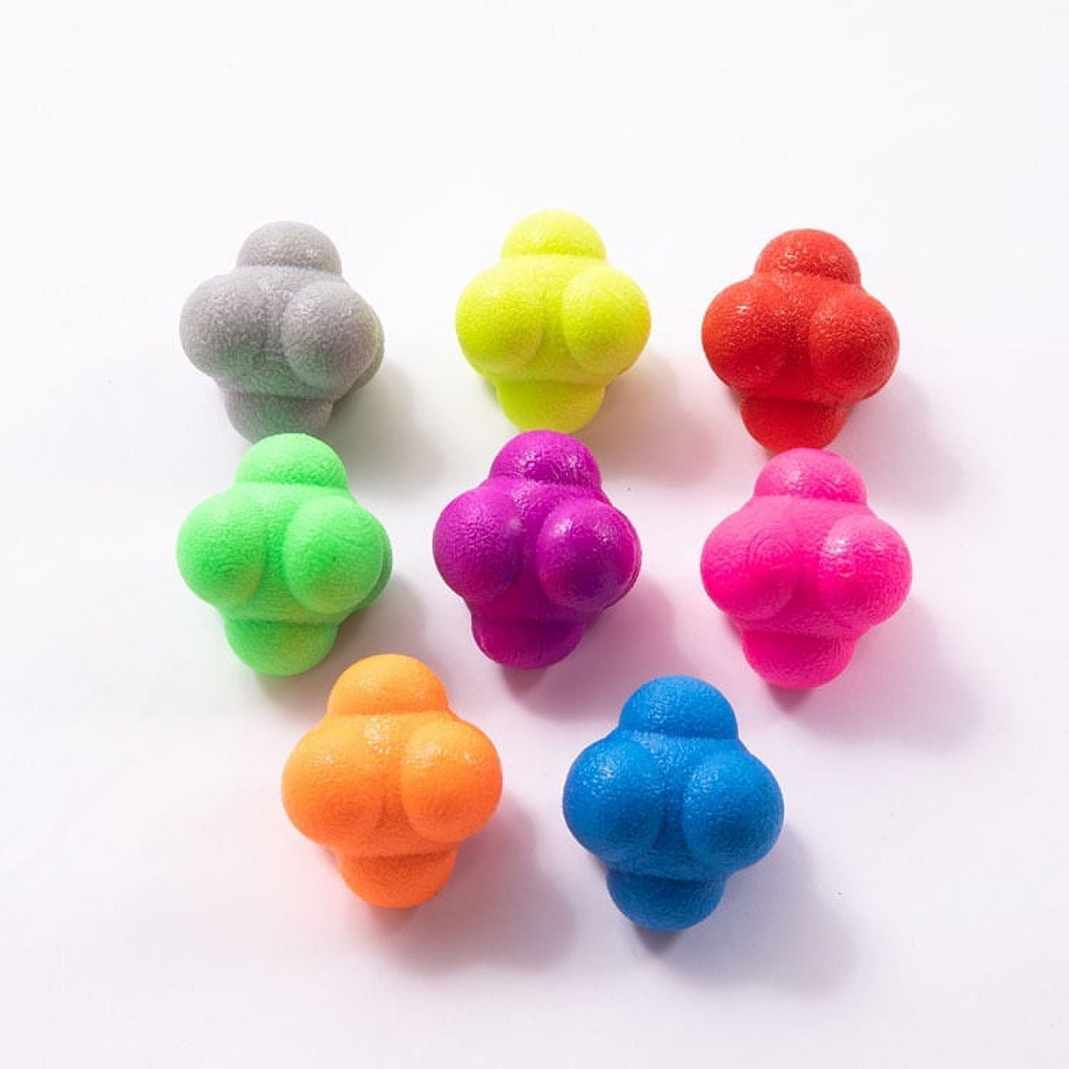 WHHHH Yiwu toy hexagonal ball high elastic reaction ball agility ball ...