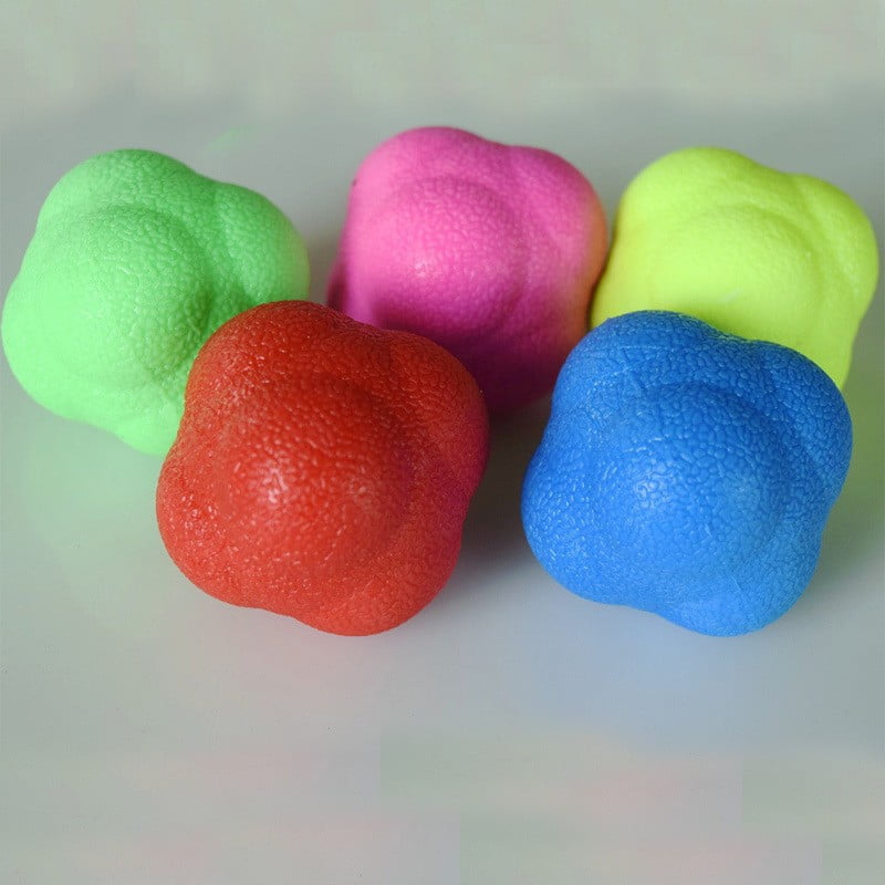 WHHHH Yiwu toy hexagonal ball high elastic reaction ball agility ball ...