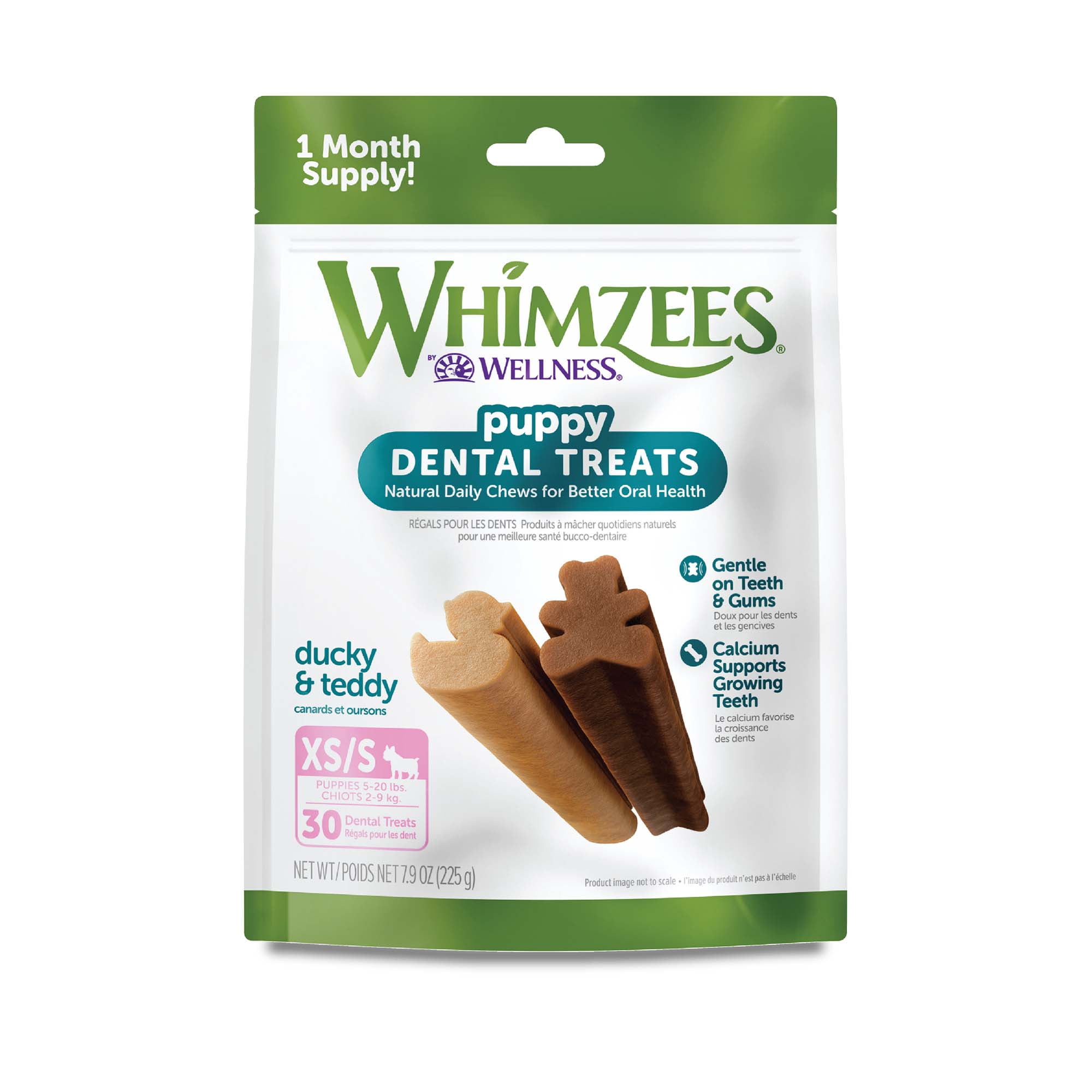 WHIMZEES By Wellness Daily Use Pack Natural Grain Free Puppy Dental ...
