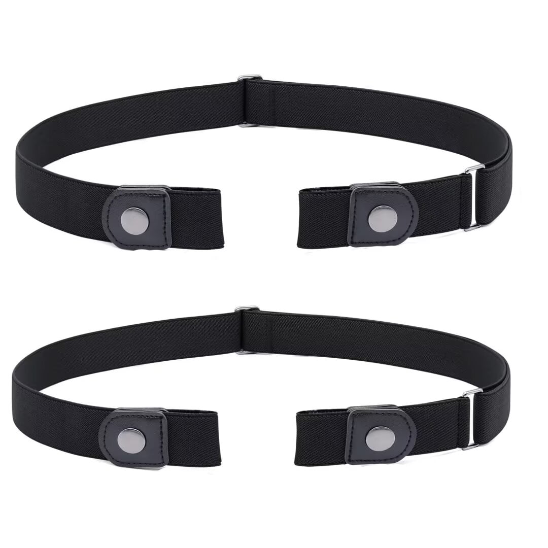 WHIPPY No Buckle Elastic Belt for Men, Nylon Stretch Buckle Free Belt for Jeans Pants - Walmart.com