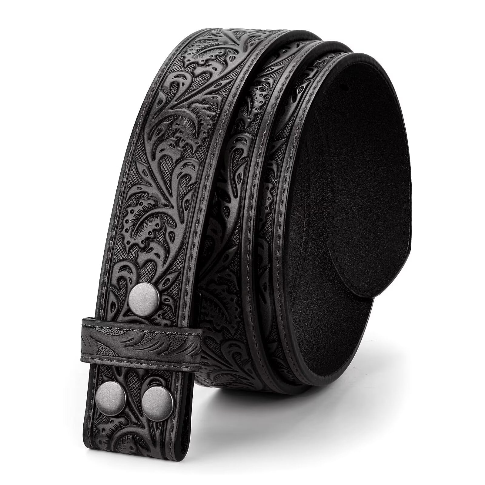 Whippy Western Leather Belt Strap for Women and Men, Cowgirl Cowboy ...