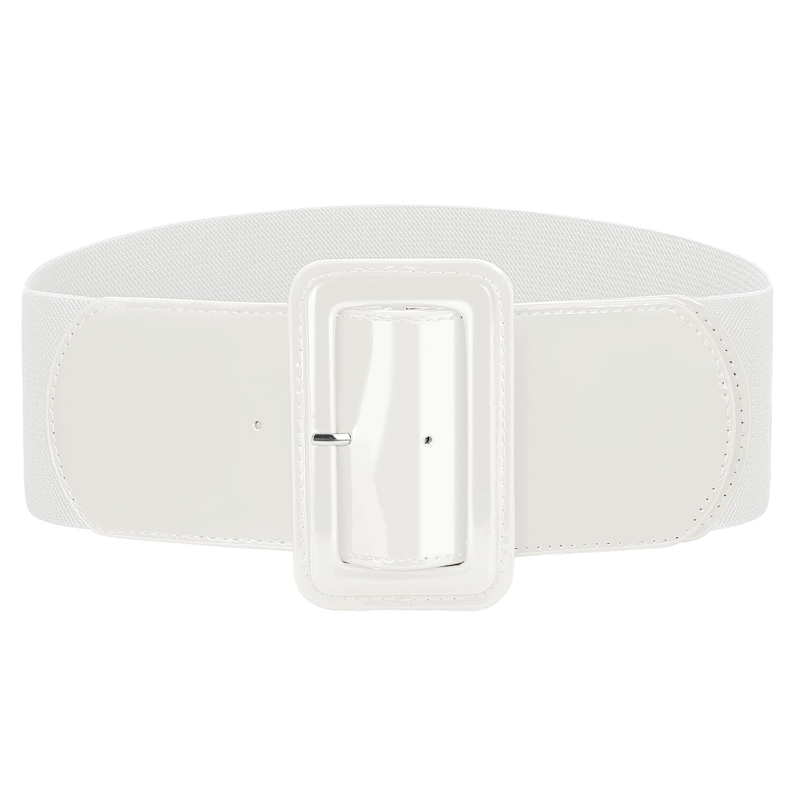 WHIPPY Women Wide Stretch Belt Elastic Waist Belt for Dresses Ladies ...