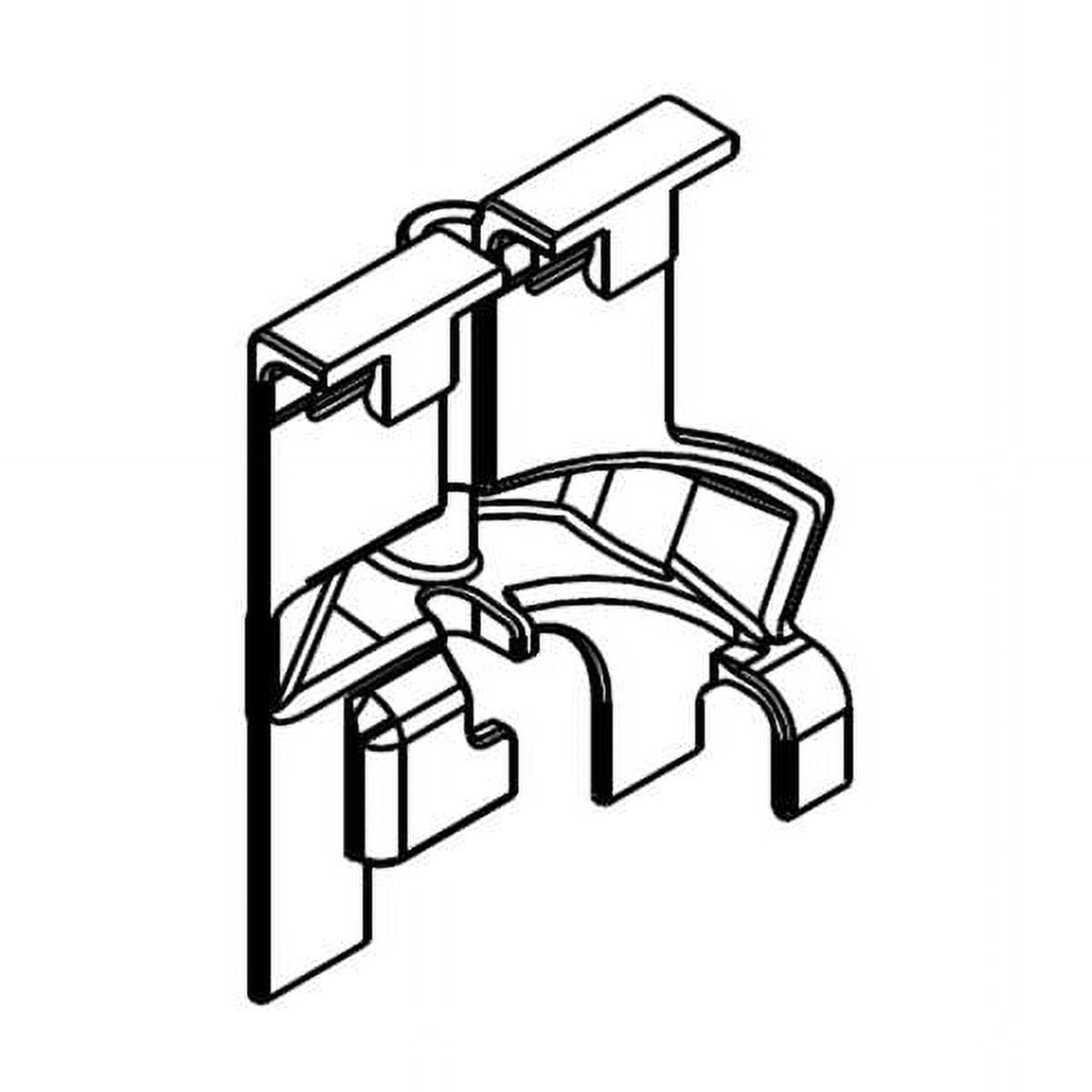 WHIRLPOOL W10671902 DISHWASHER TINE ROW RETAINER (GENUINE OEM PART) - Walmart.com