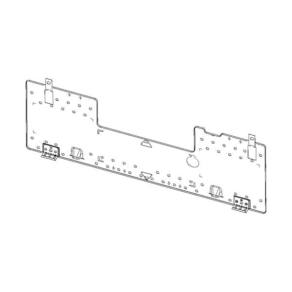 WHIRLPOOL W11368557 MICROWAVE WALL MOUNTING PLATE (GENUINE OEM PART ...