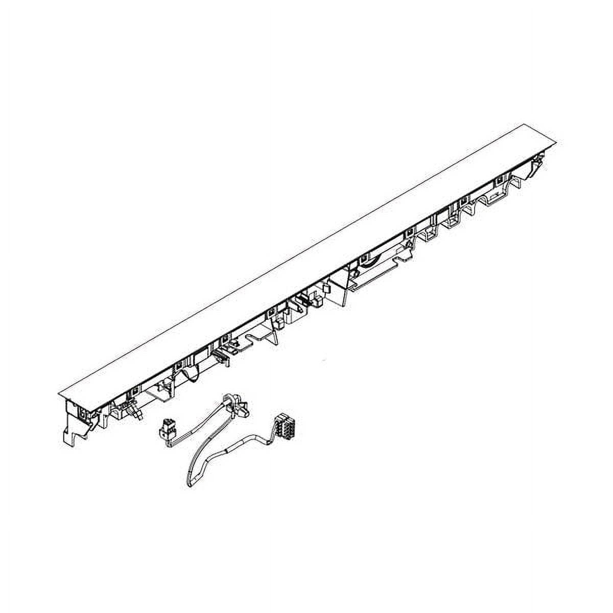 WHIRLPOOL W11416458 DISHWASHER CONTROL PANEL ASSEMBLY (GENUINE OEM PART ...