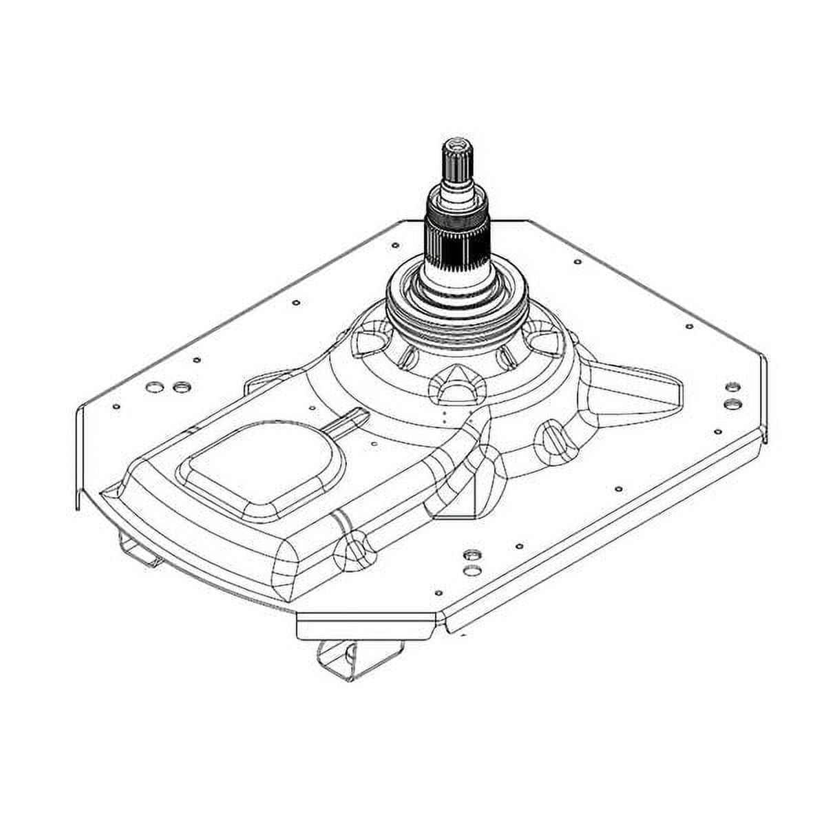 WHIRLPOOL W11449840 WASHER GEAR CASE (GENUINE OEM PART) - Walmart.com