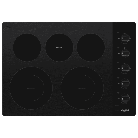 WHIRLPOOL WCE77US0HB cooktops (electric) - Walmart.com