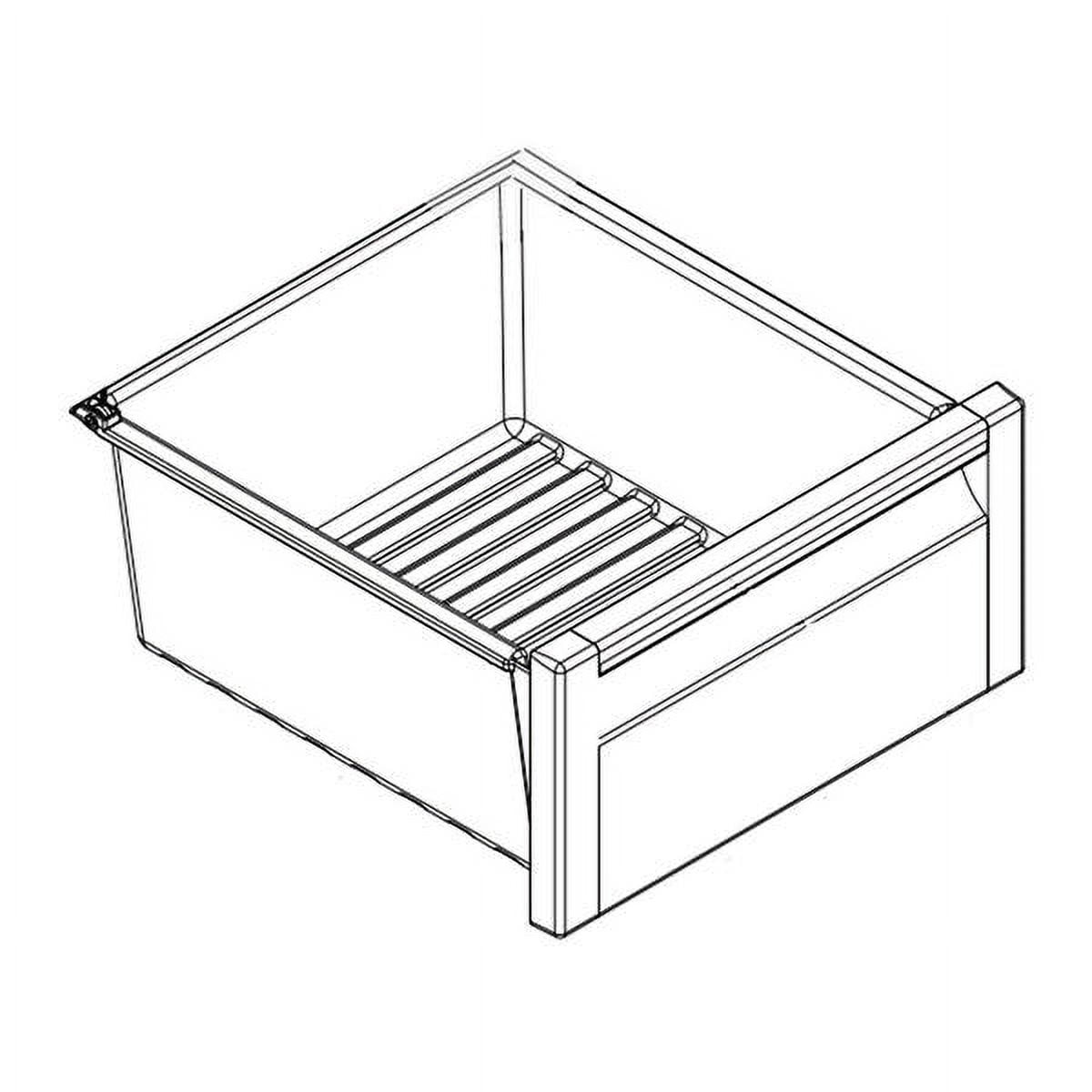 WHIRLPOOL WPW10531082 REFRIGERATOR DELI DRAWER - OEM PART - Walmart.com