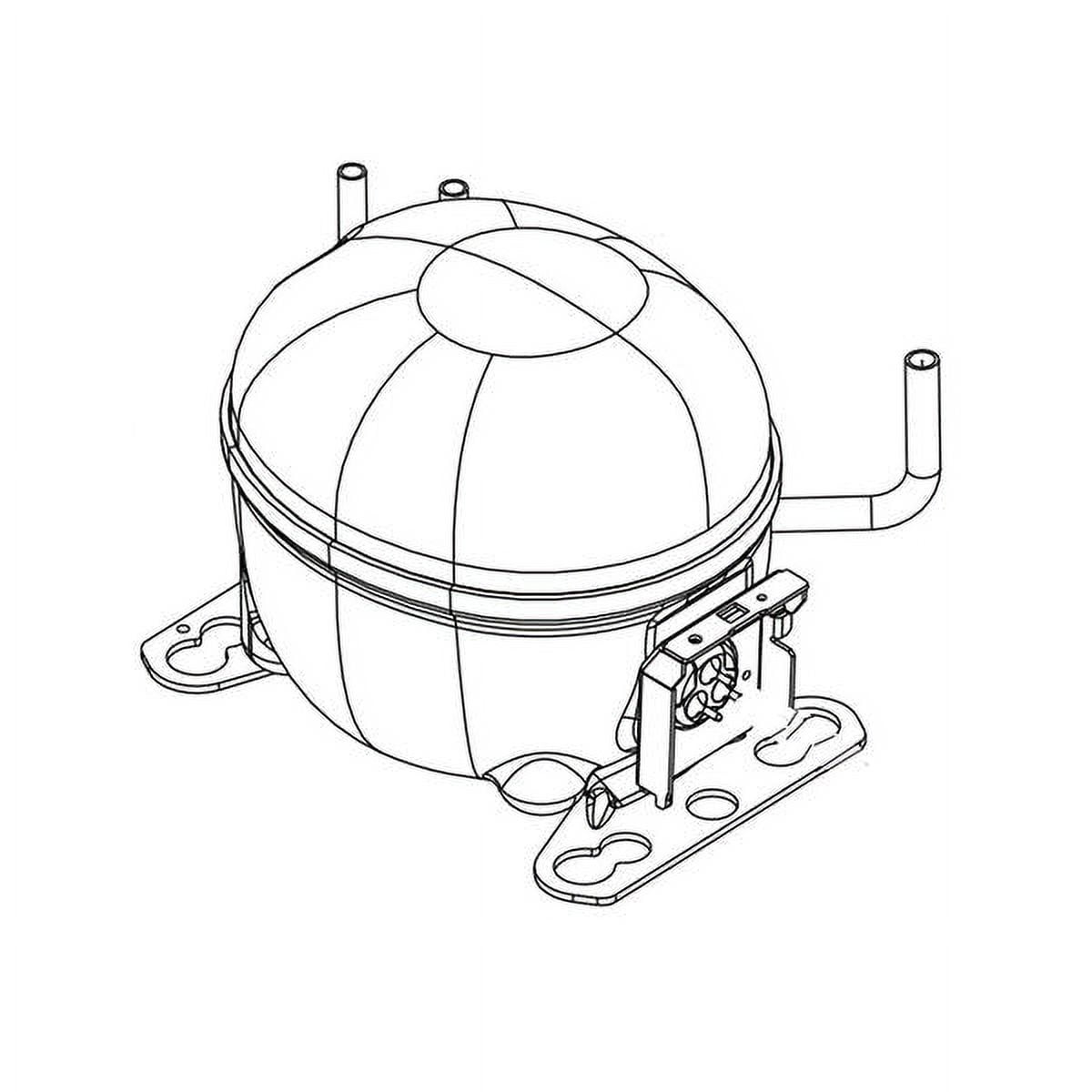 WHIRLPOOL WPW10750849 FREEZER COMPRESSOR - OEM PART - Walmart.com