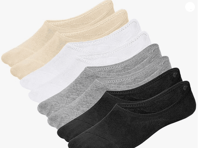 WHISPER DEER No Show Liner Socks Women - (Size 4-7/7-10/10-13) Low cut ...