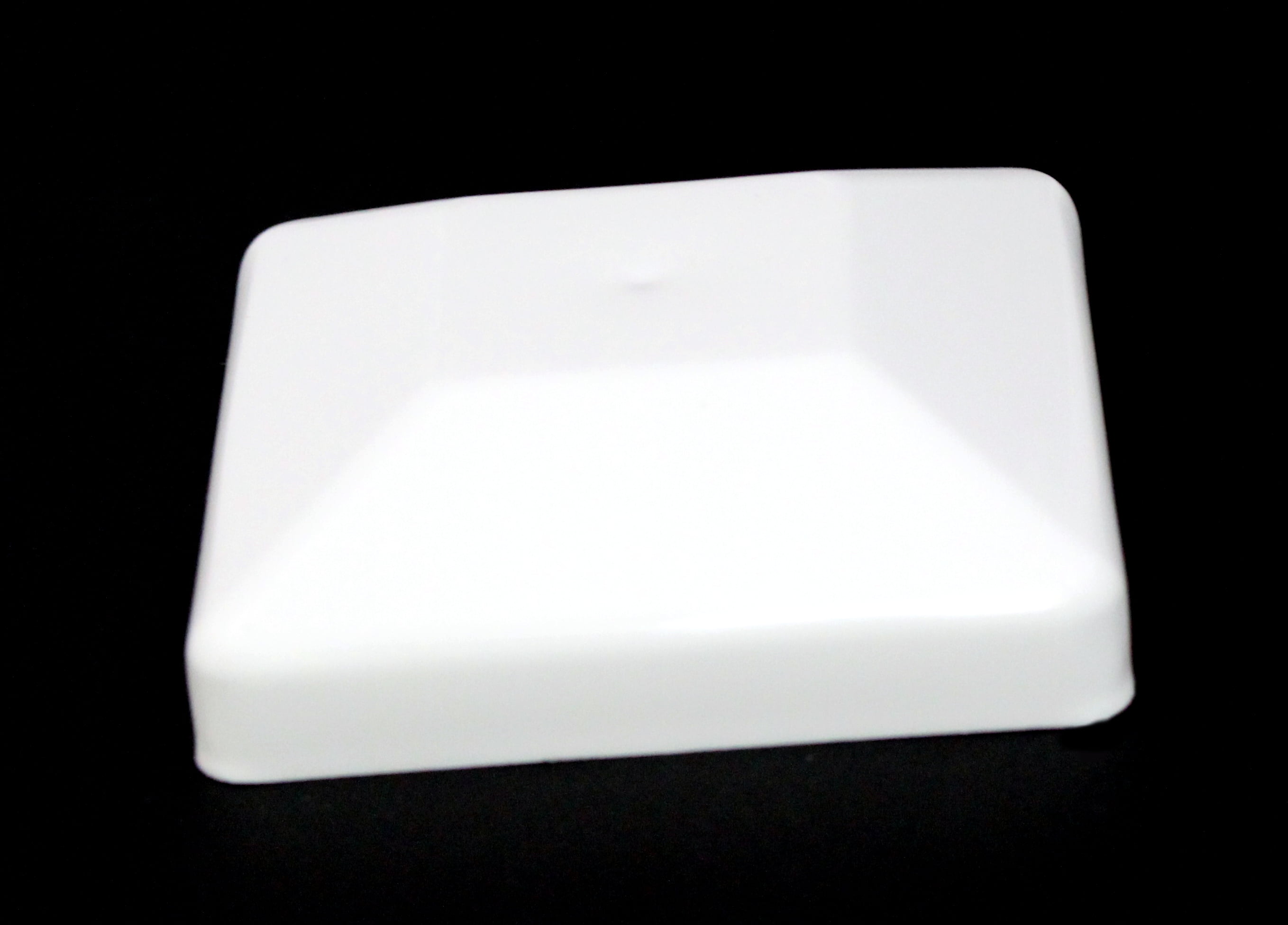 WHITE-6X6 Fence Post cap (5 5/8 X 5 5/8) Fits Nominal 6 x 6 Pressure ...