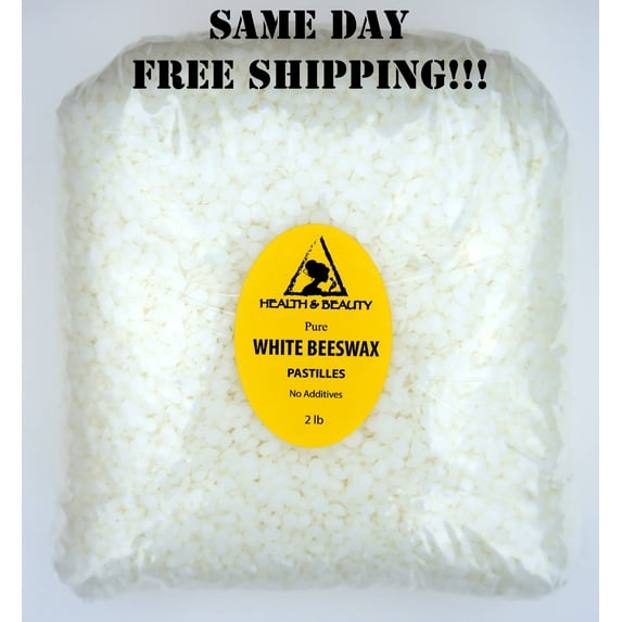 WHITE BEESWAX BEES WAX ORGANIC PASTILLES BEARDS PREMIUM 100% PURE 32 OZ ...