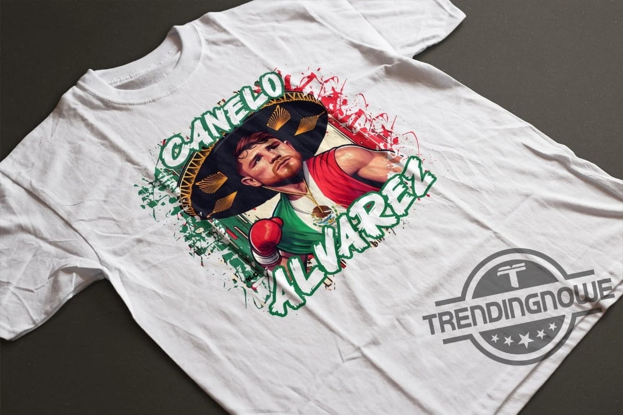 [WHITE] Canelo Alvarez Shirt Cinco De Mayo Shirt Canelo Alvarez ...
