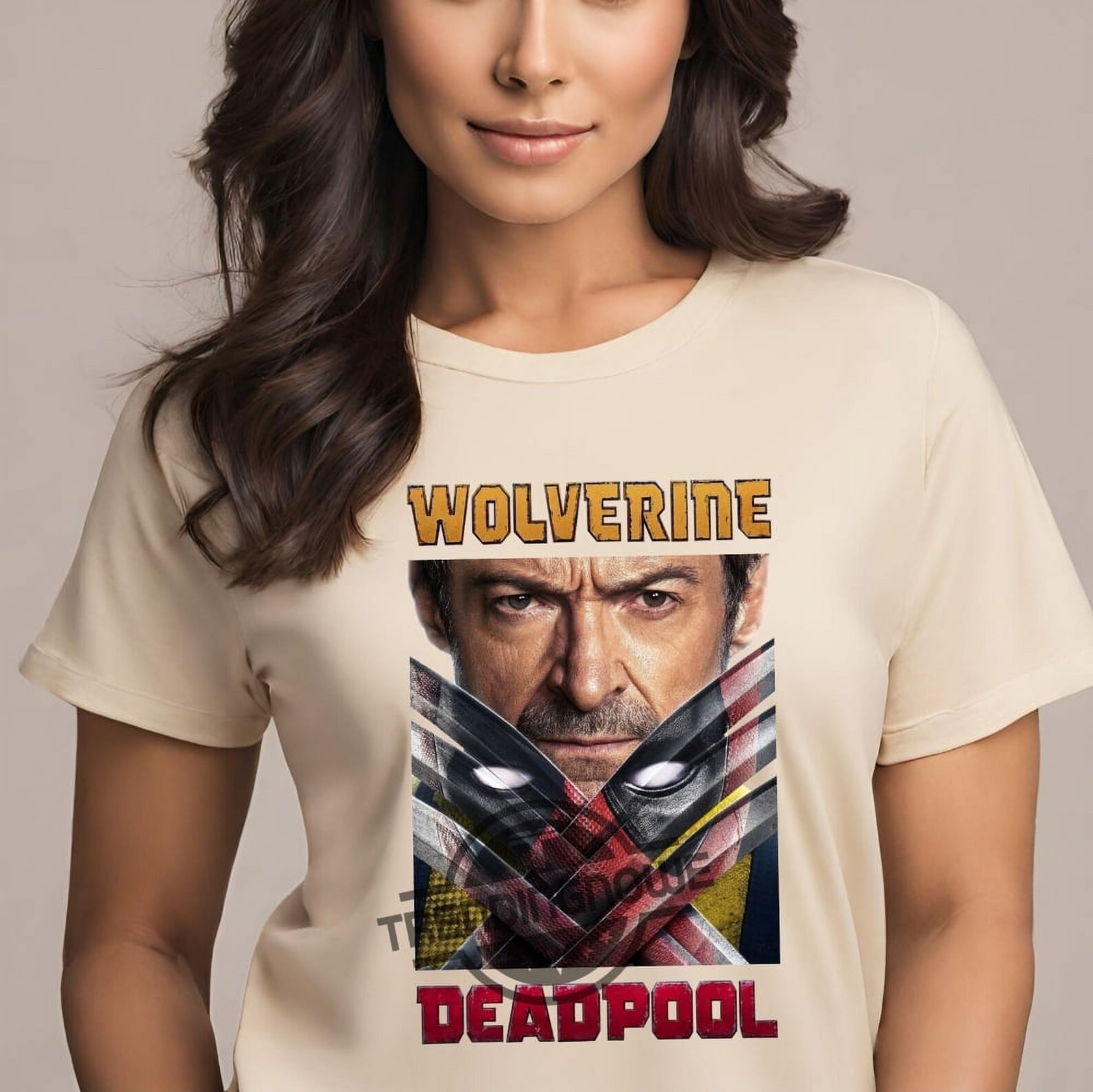 [WHITE] Deadpool And Wolverine Shirt Deadpool 3 Movie Shirt Marvel ...