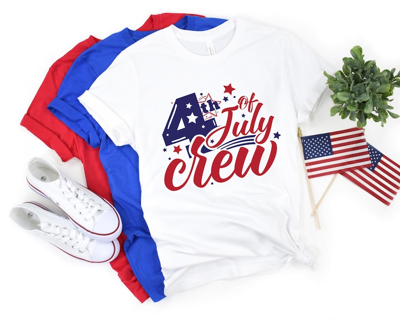 [WHITE] Family 4th Of July, Fourth Of July Crew, Independence Day, 4th ...