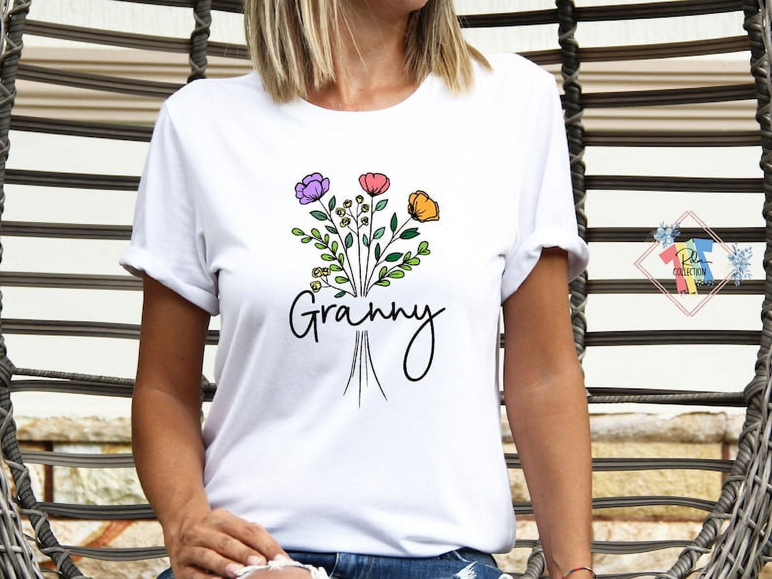 [WHITE] Granny Shirt â€¢ Granny Tshirt â€¢ Granny Mothers Day â€¢ Granny Birthday Gift - Walmart.com