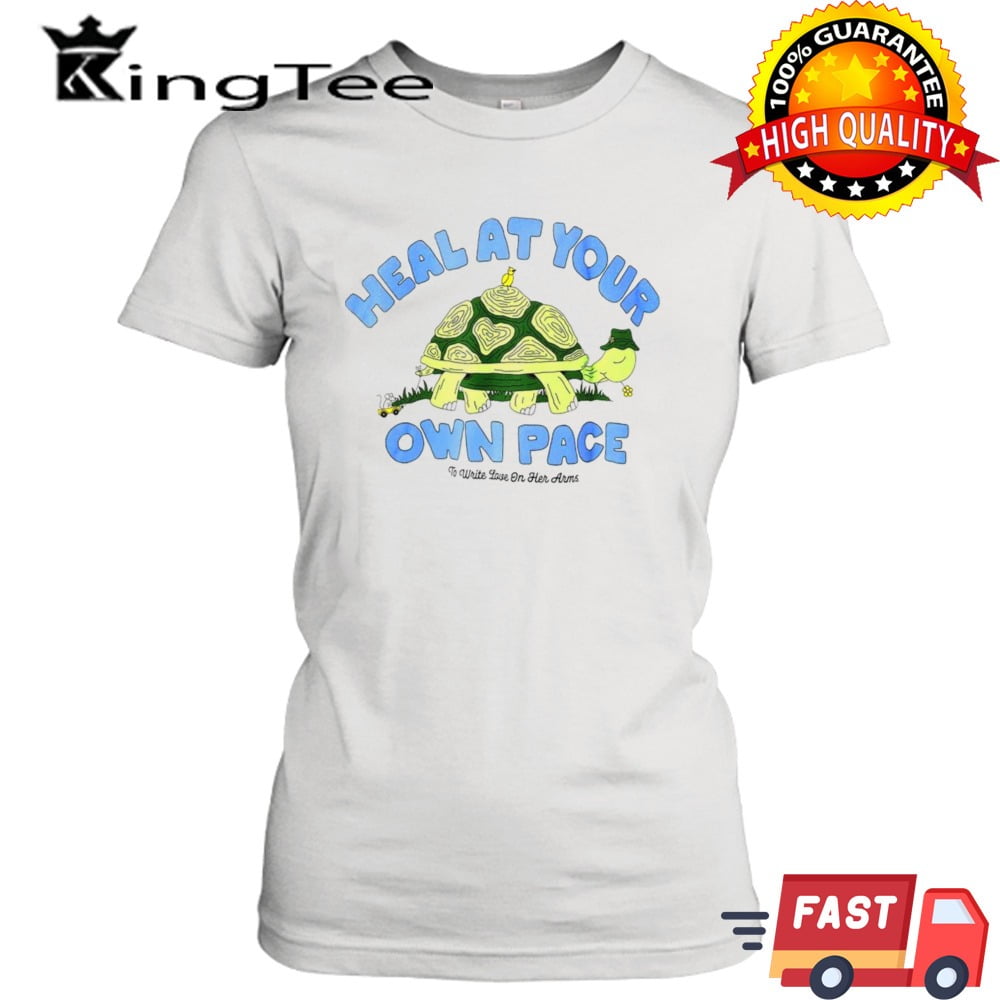 [WHITE] Heal At Your Own Pace Shirt - Walmart.com