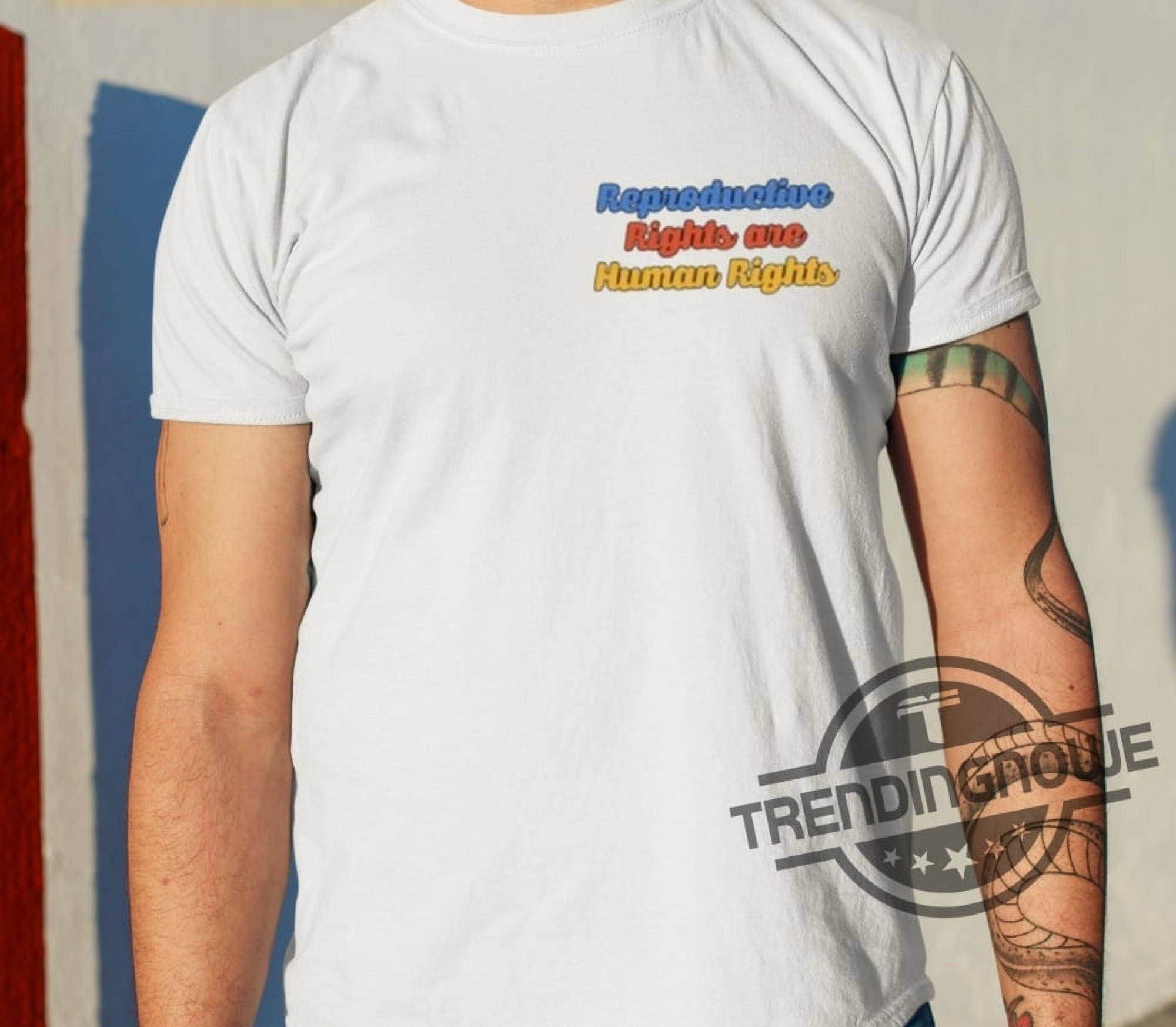 [WHITE] Hillary Clinton Reproductive Rights Are Human Rights Shirt ...