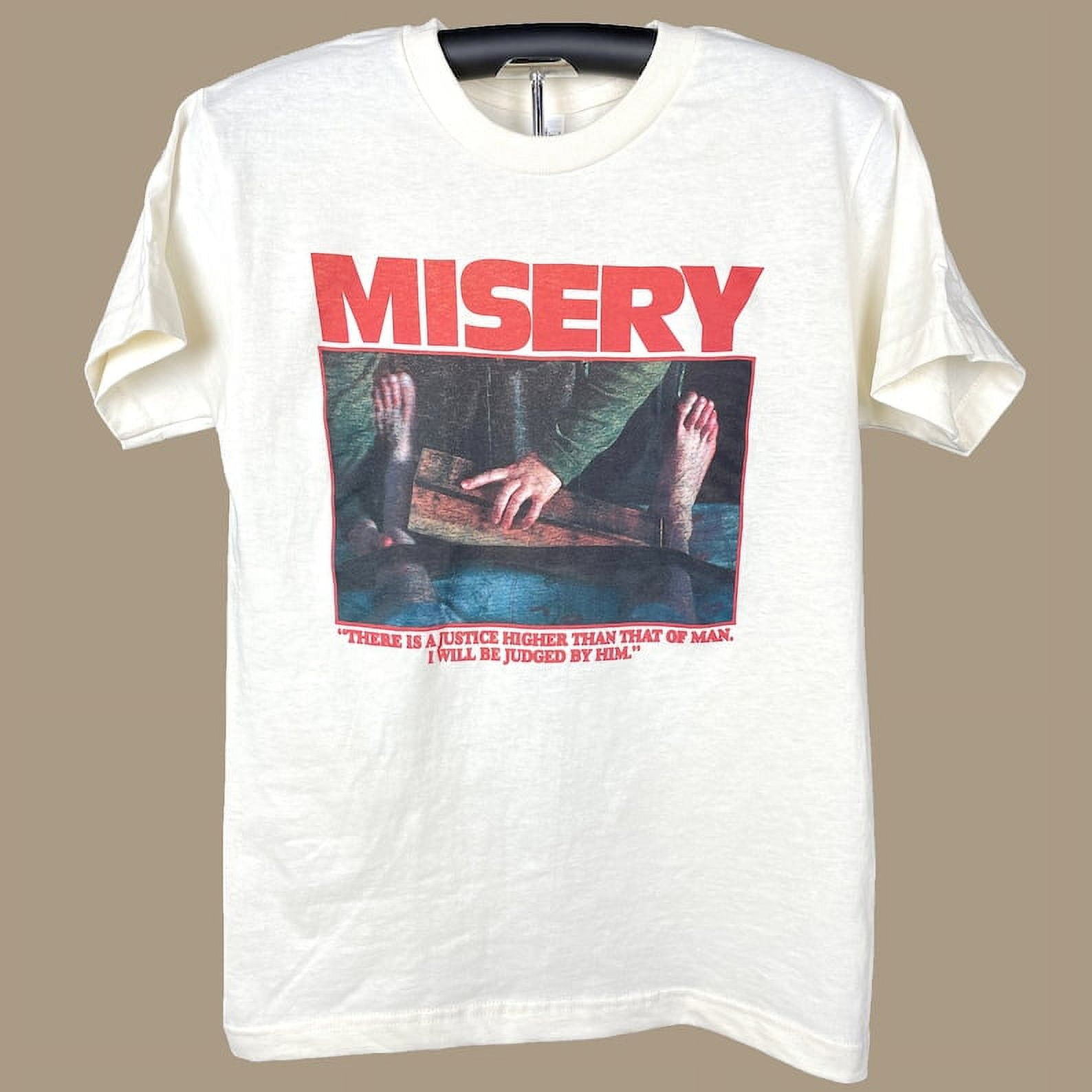 [WHITE] Misery 1990 T-Shirt - Walmart.com