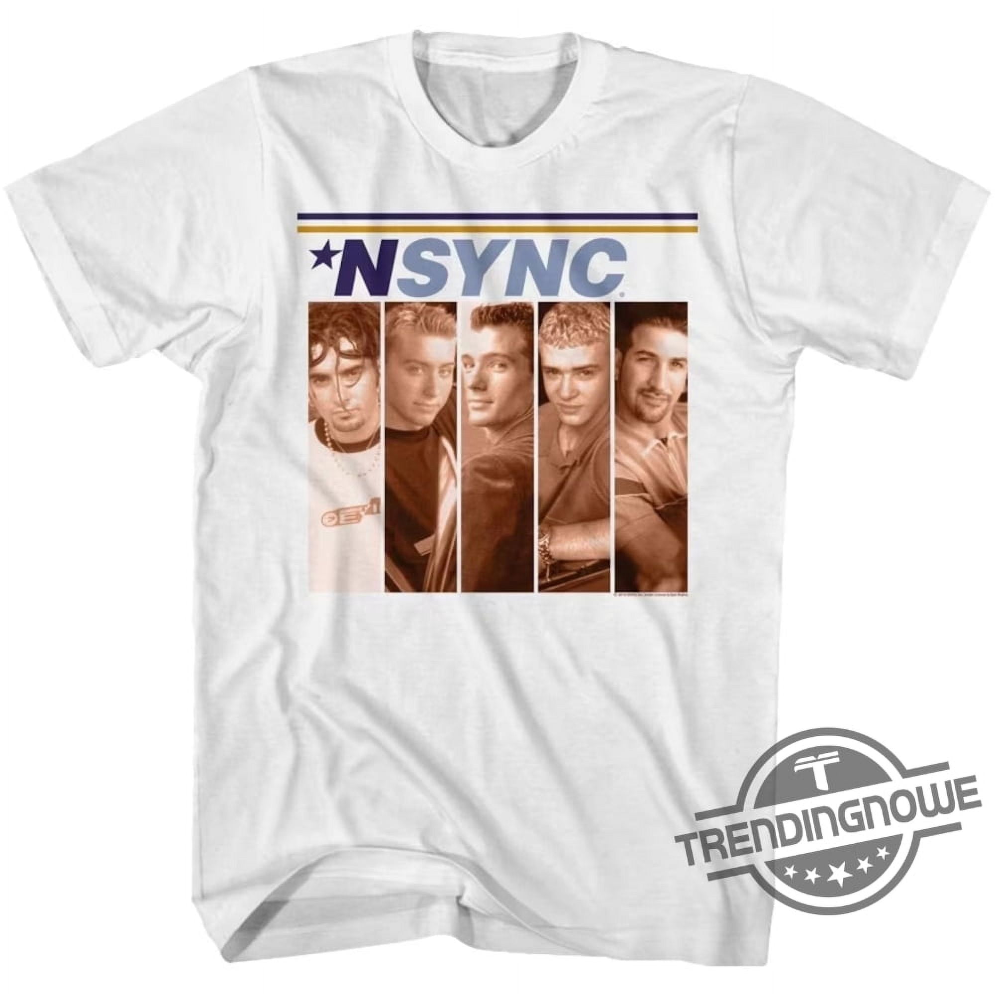 [WHITE] Nsync Shirt Nsync Album Cover Boy Band Shirt Nsync Vmas 2023 ...