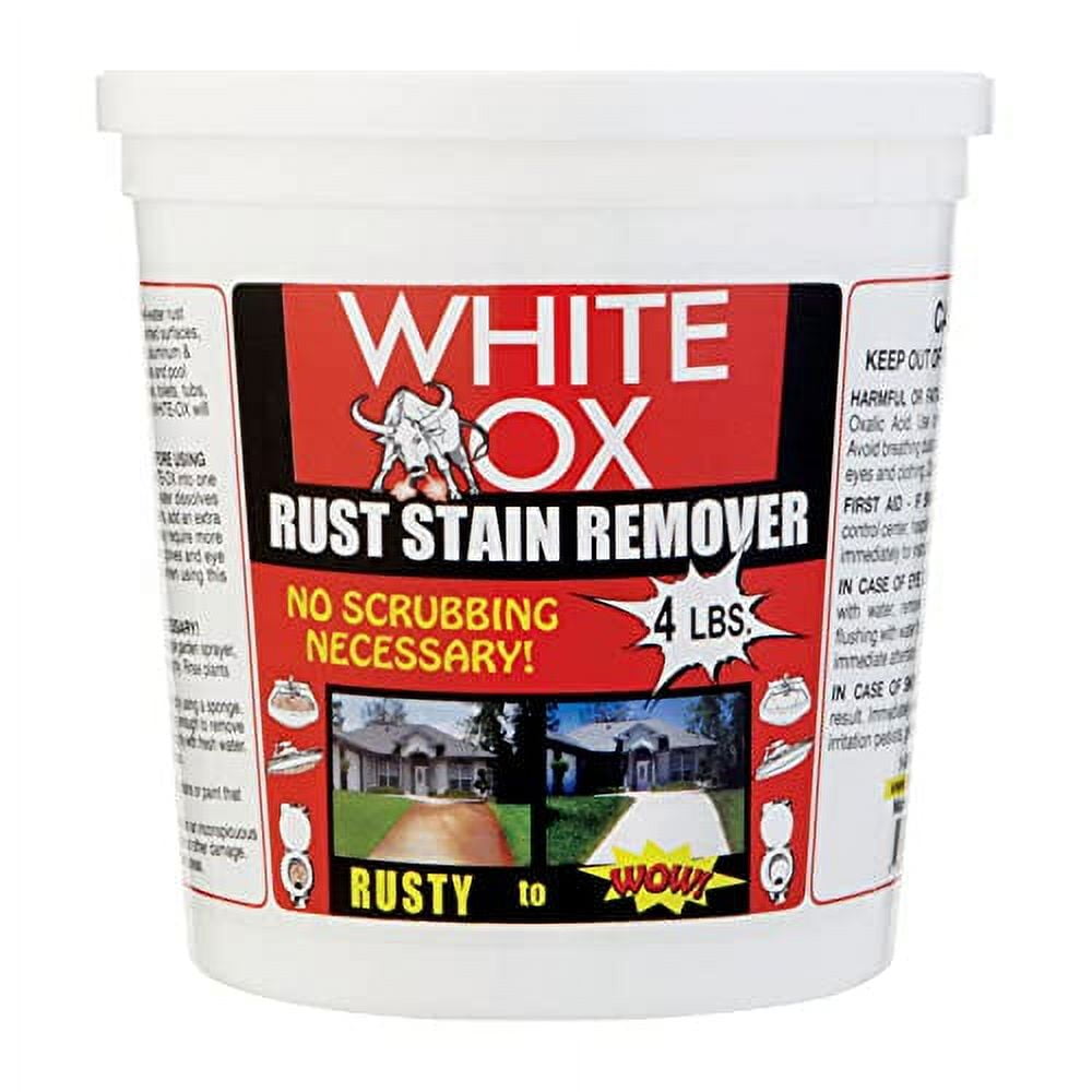 WHITE OX RUST REMOVER CRYSTALS - WOC4 - Walmart.com