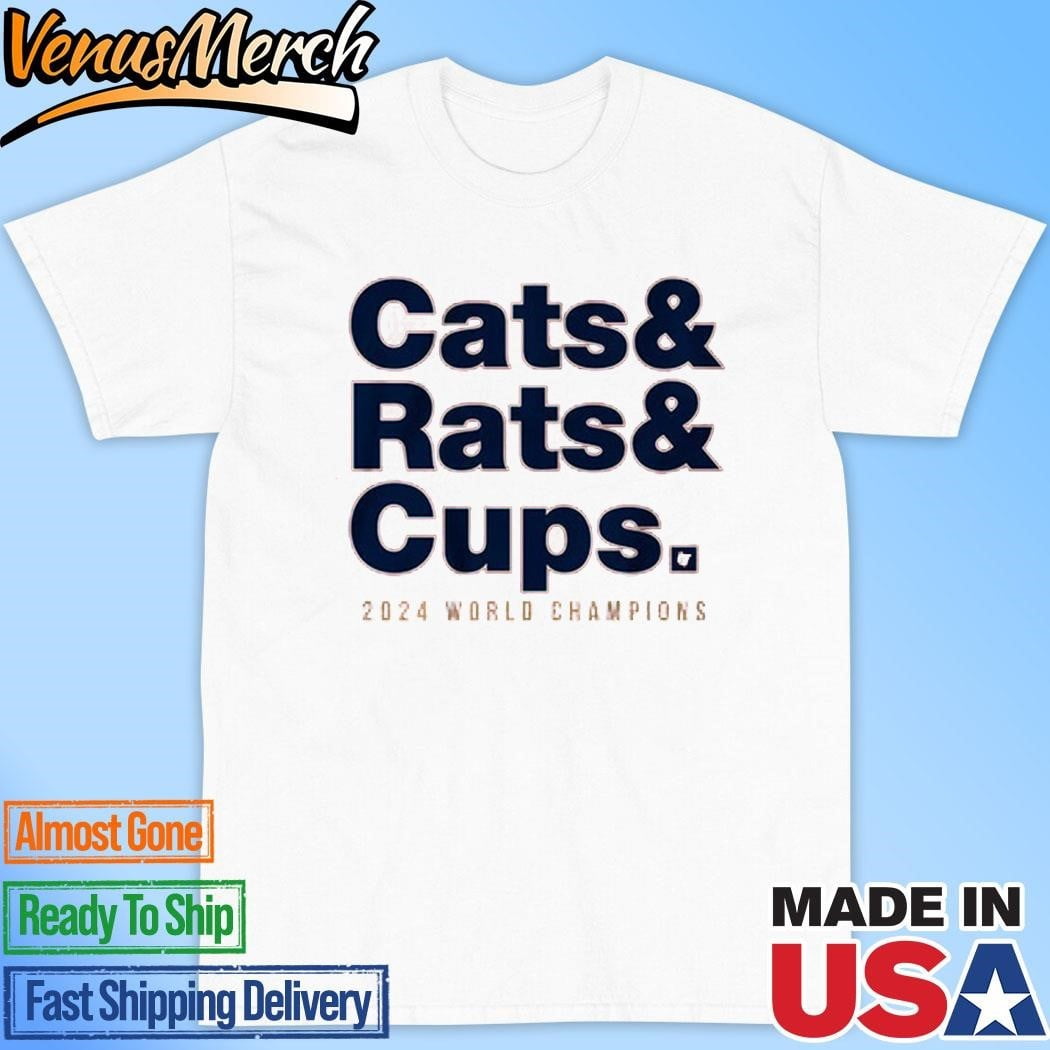 [WHITE] Official Florida Hockey Cats & Rats & Cups Shirt - Walmart.com