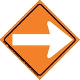 Voss Signs 203 Ar5 B&W White Plastic Reflective Trail Sign 6" Black ...