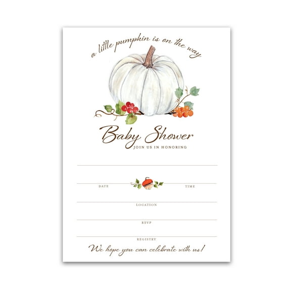 Autumn Party Invitations