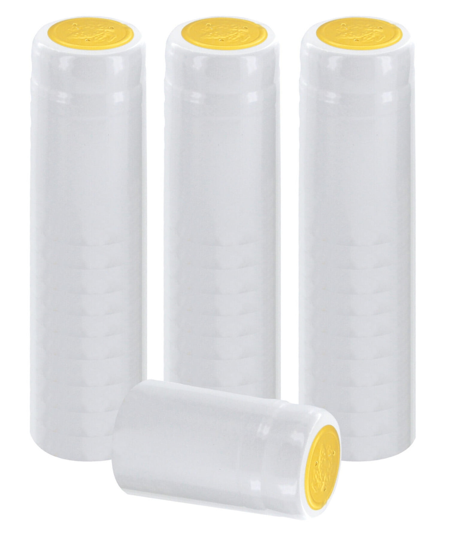 WHITE PVC SHRINK CAPSULES 30 Pack - Walmart.com