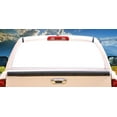 WHITE Rear Window Graphic back truck decal suv view thru vinyl ...