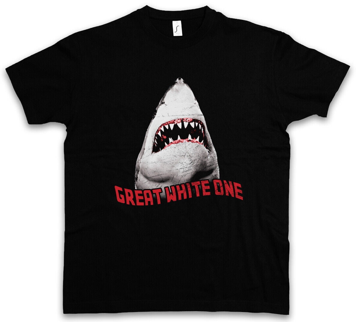 WHITE SHARK II T-SHIRT Diver Weißer Hai Attack Giant Monster Tiger ...