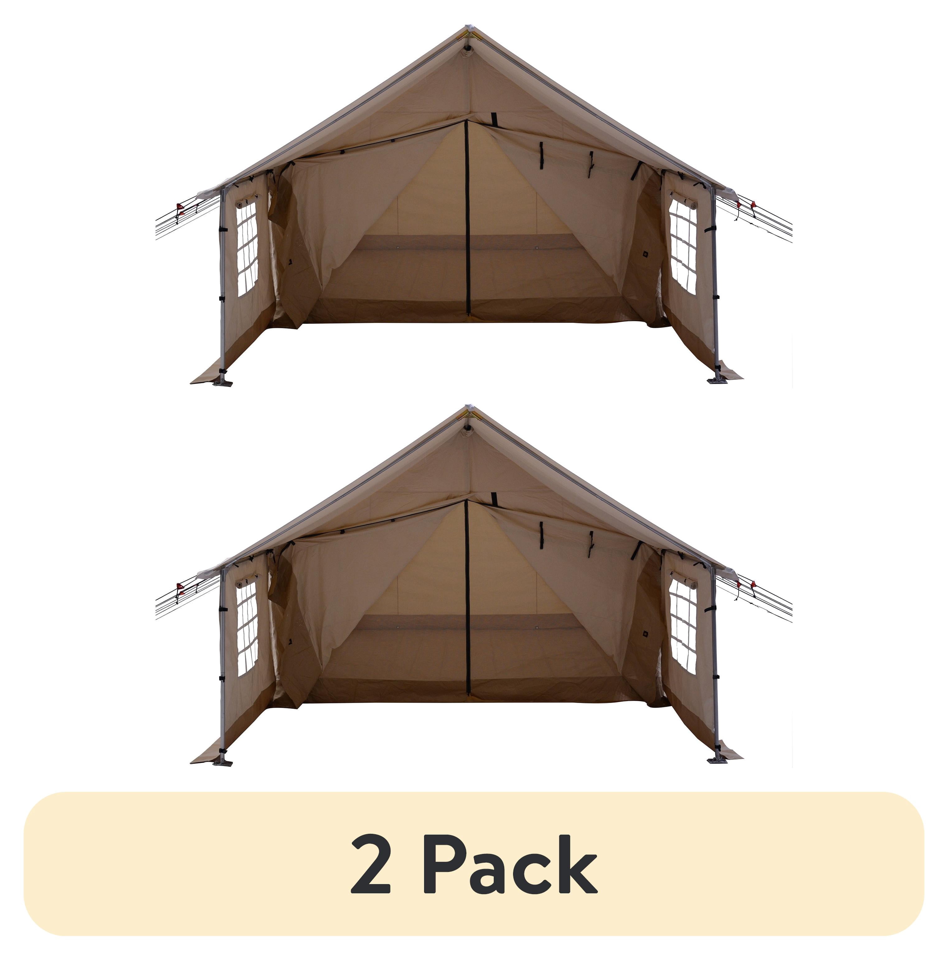 (2 pack) White Duck Outdoors Porch for Alpha Wall Tent - Natural White ...