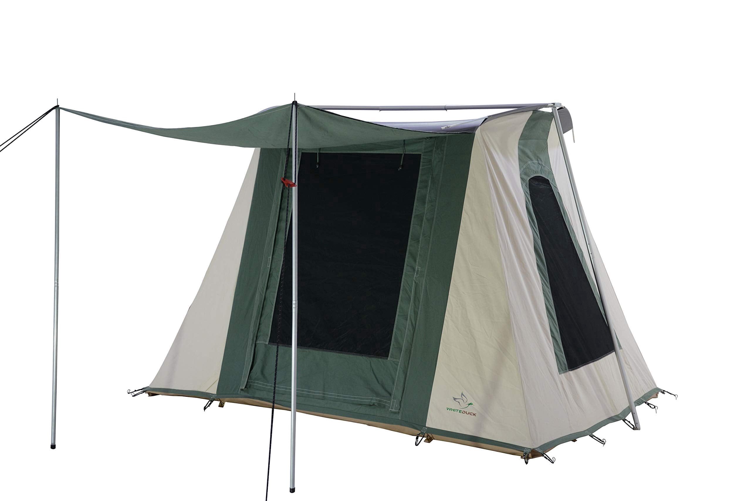 WHITEDUCK PROTA 4-Season Waterproof Canvas Cabin Tent w/Windows and ...