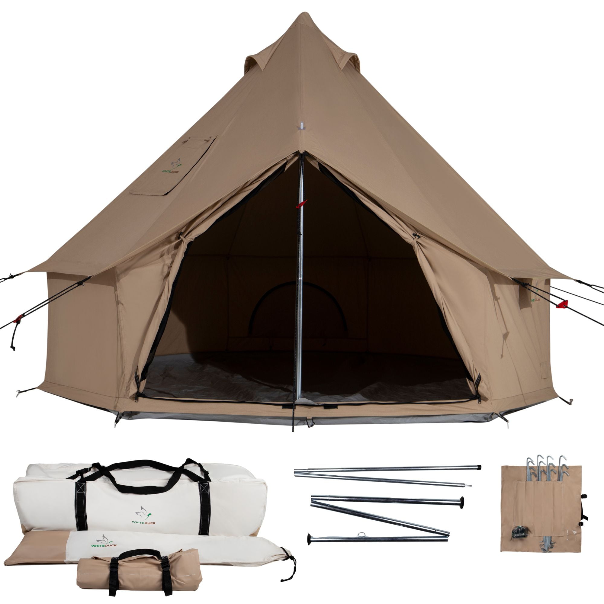 Latourreg Outdoor Safari Waterproof Oxford Bell Tent 16.4ft(5M) Bell ...