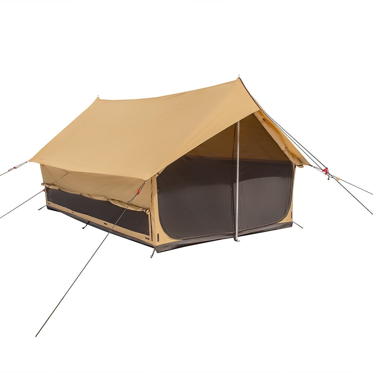 WHITEDUCK Rover Canvas Scout Tent with Stove Jack, Waterproof Camping ...