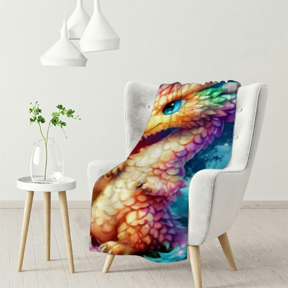 WHKANG Dragon Blanket Gifts for Dragon Lovers - Custom Blanket with ...