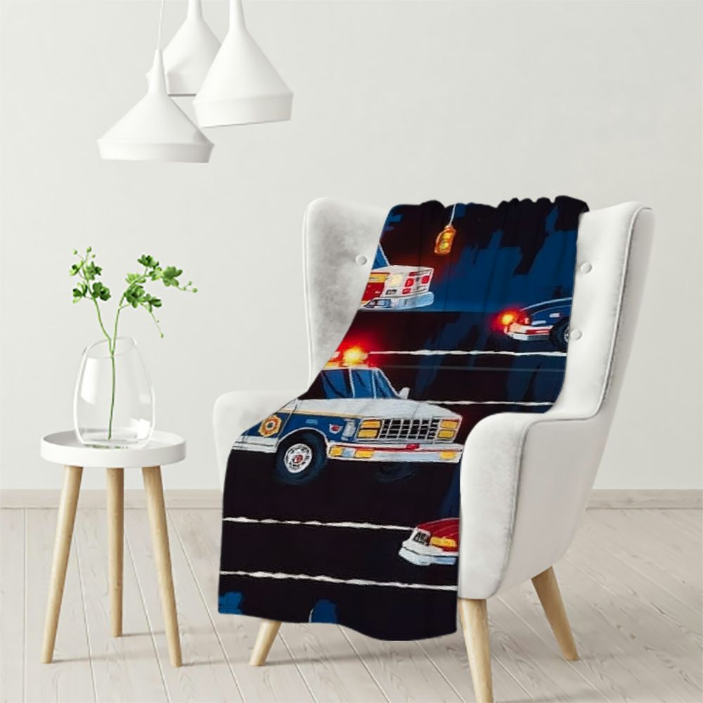 WHKANG Fire Truck Car All Season,Bed Blanket Firefighter Plush Throw ...