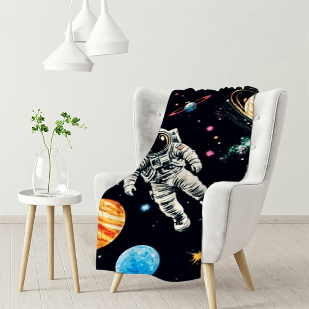 WHKANG Outer Space Blanket Kids Blanket for Boys Gifts Constellation ...