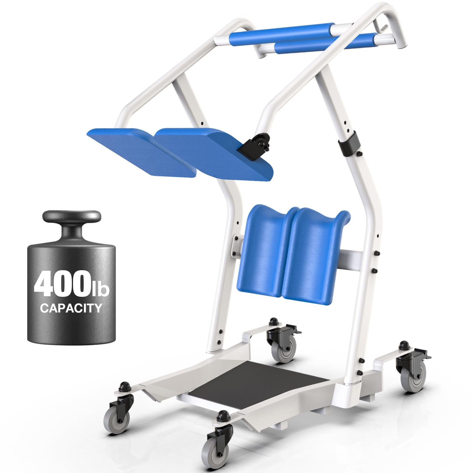 WHLICKS Upgraded Sit to Stand Patient Lift, One-Step Stand Assist Lift ...
