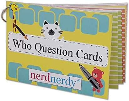 WHO Questions'- Autism Learning Material/Speech Therapy Tool/Sensory ...