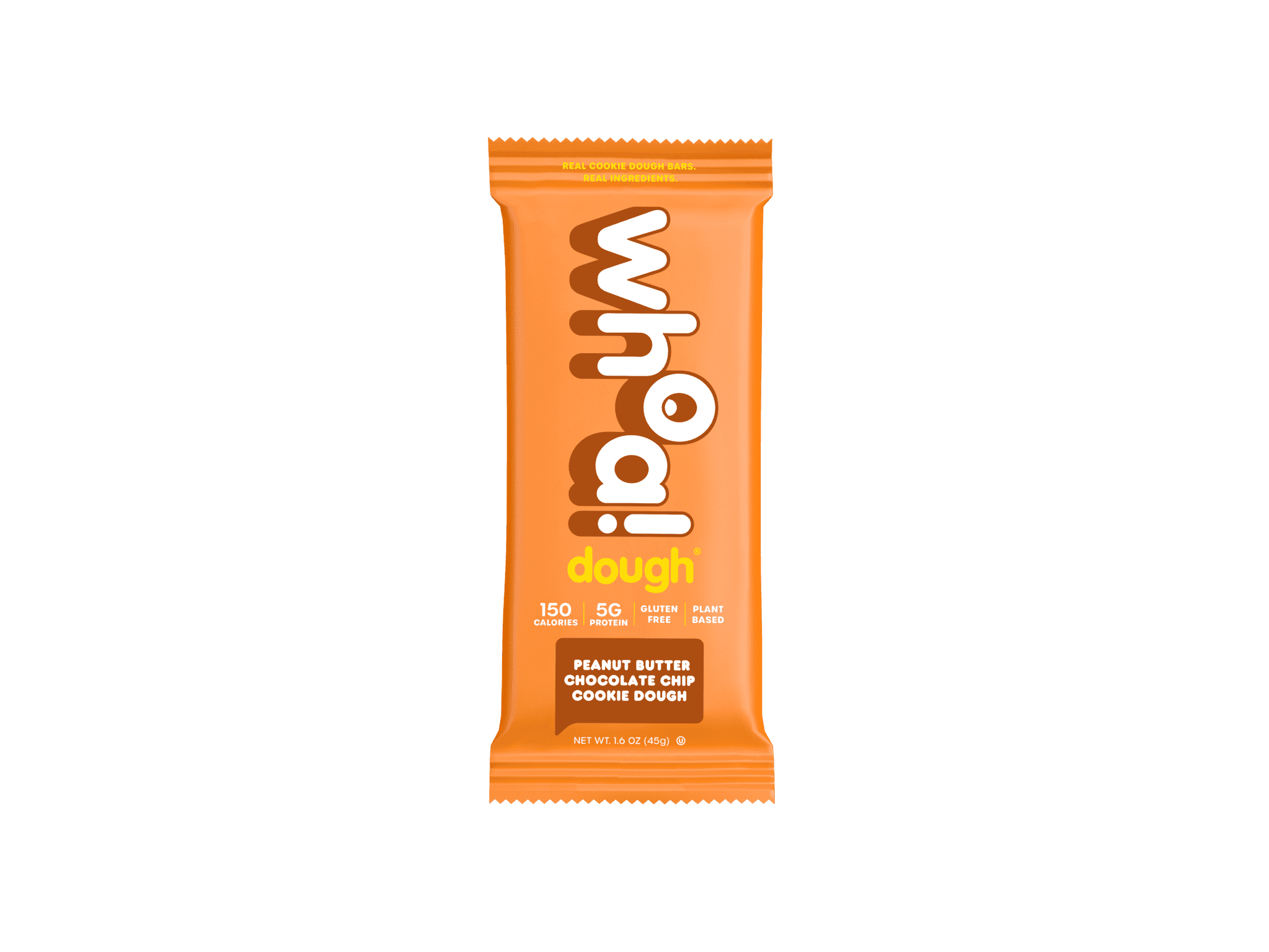 WHOA DOUGH Edible Cookie Dough Bars Peanut Butter Chocolate Chip 10 ...