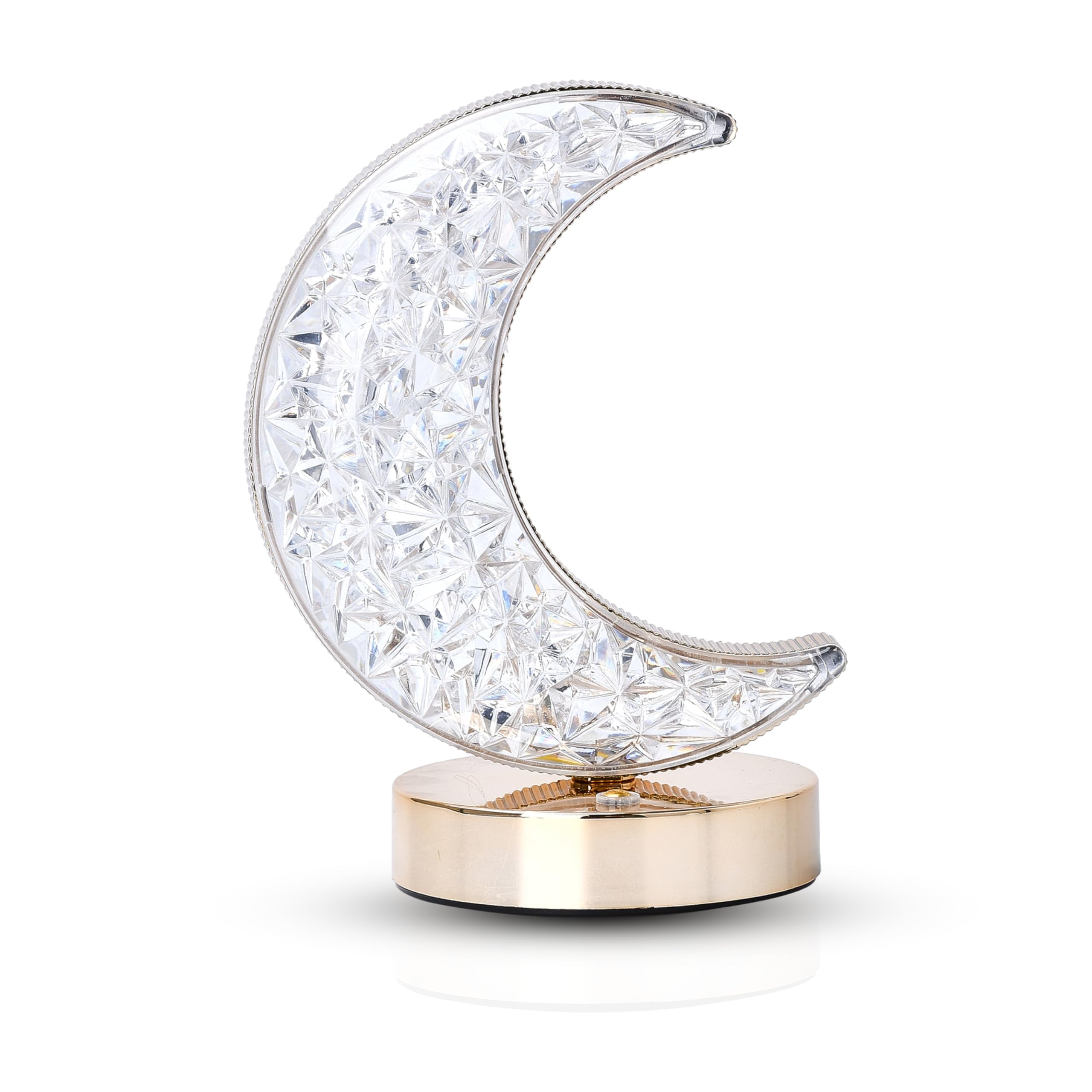WHOLE HOUSEWARES Crescent Moon Lamp - Moon Shape LED Crescent Light ...