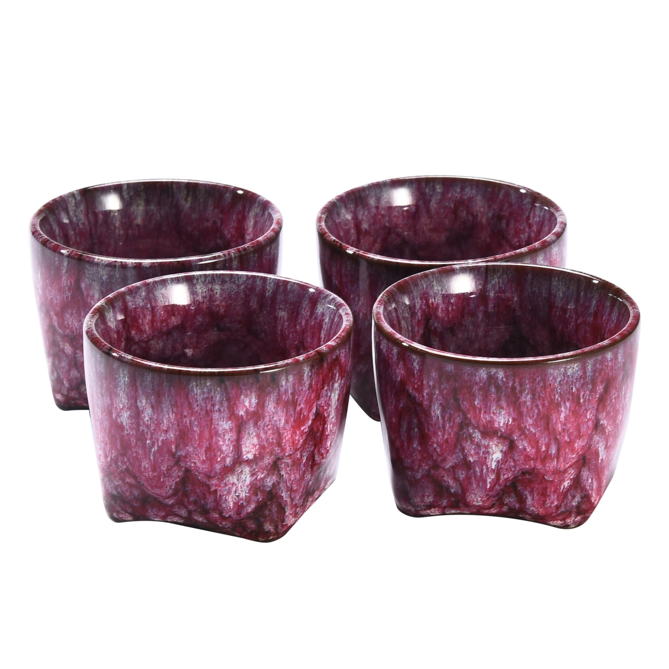 WHOLE HOUSEWARES Sake Set Cups - Traditional Japanese Ceramic Sake Cups ...