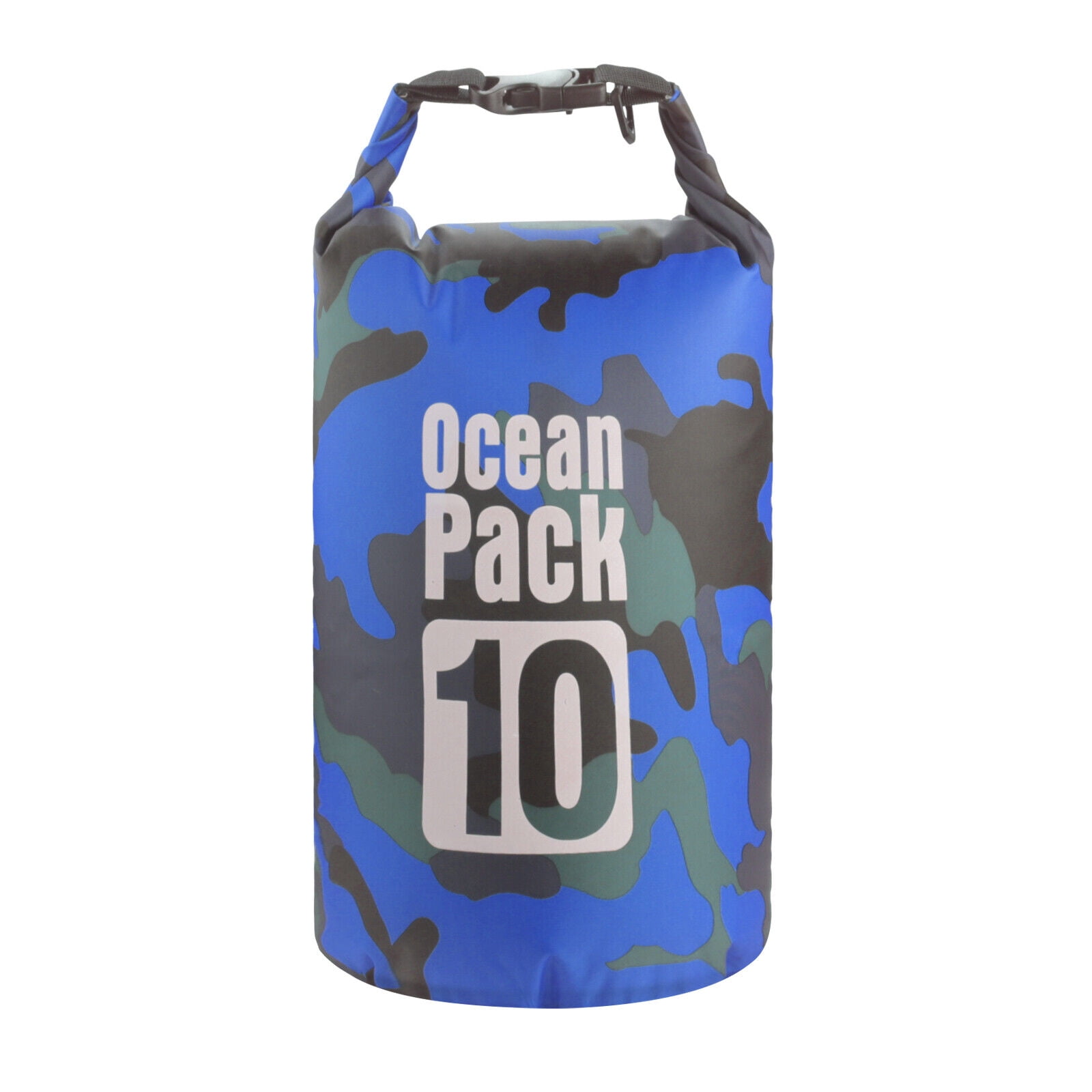 WHOLEFIRE 10L Waterproof Dry Bag Floating Roll Top Backpack Dry Storage ...
