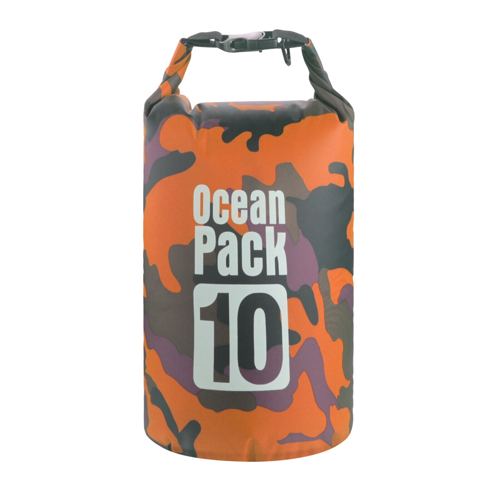 WHOLEFIRE 10L Waterproof Dry Bag Floating Roll Top Backpack Dry Storage ...