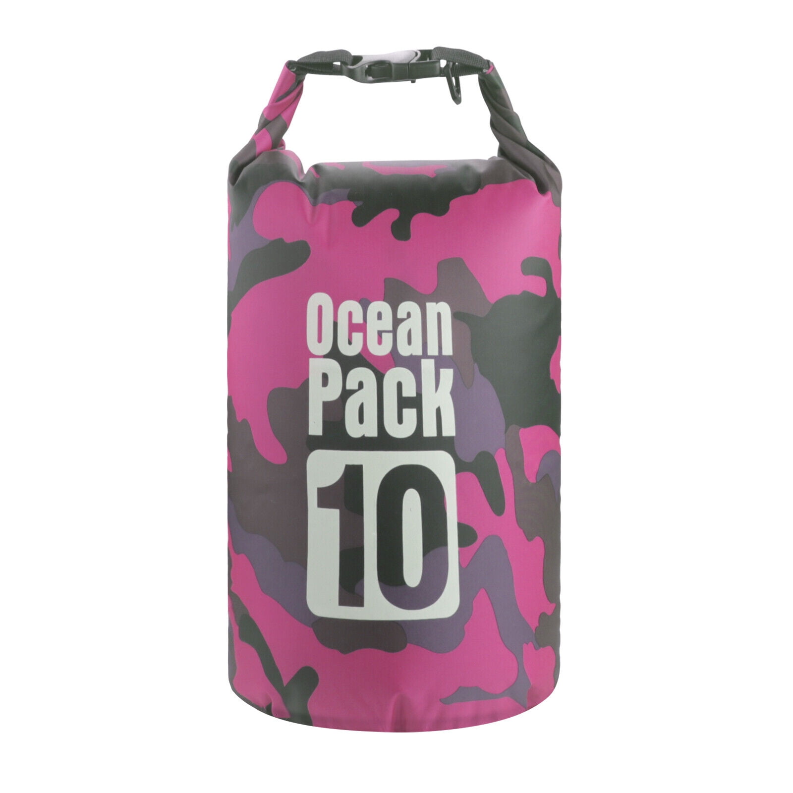 WHOLEFIRE 10L Waterproof Dry Bag Floating Roll Top Backpack Dry Storage ...
