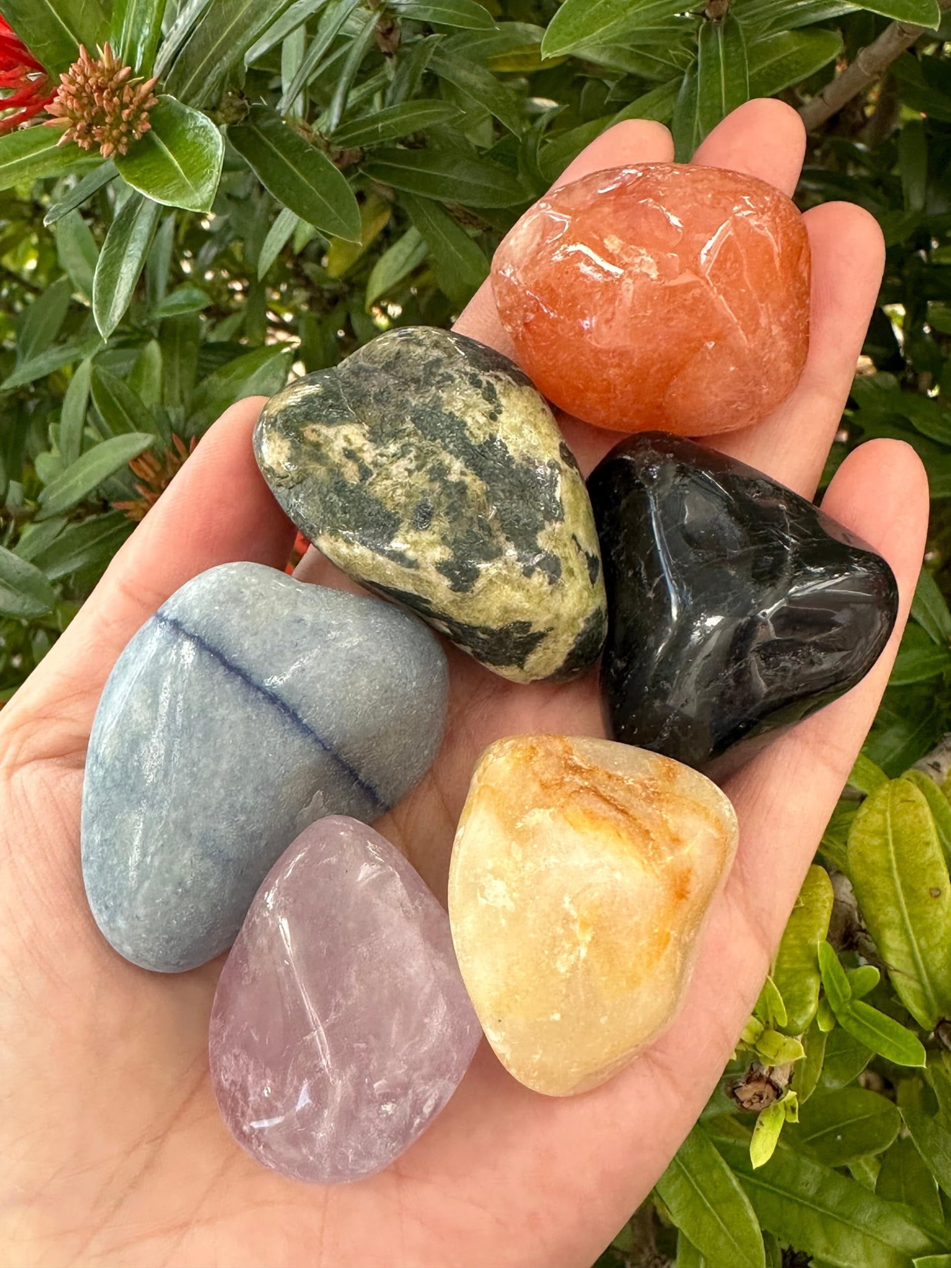 WHOLESALE Assorted Pebble, Large Assorted Tumbled Stone, Natural ...