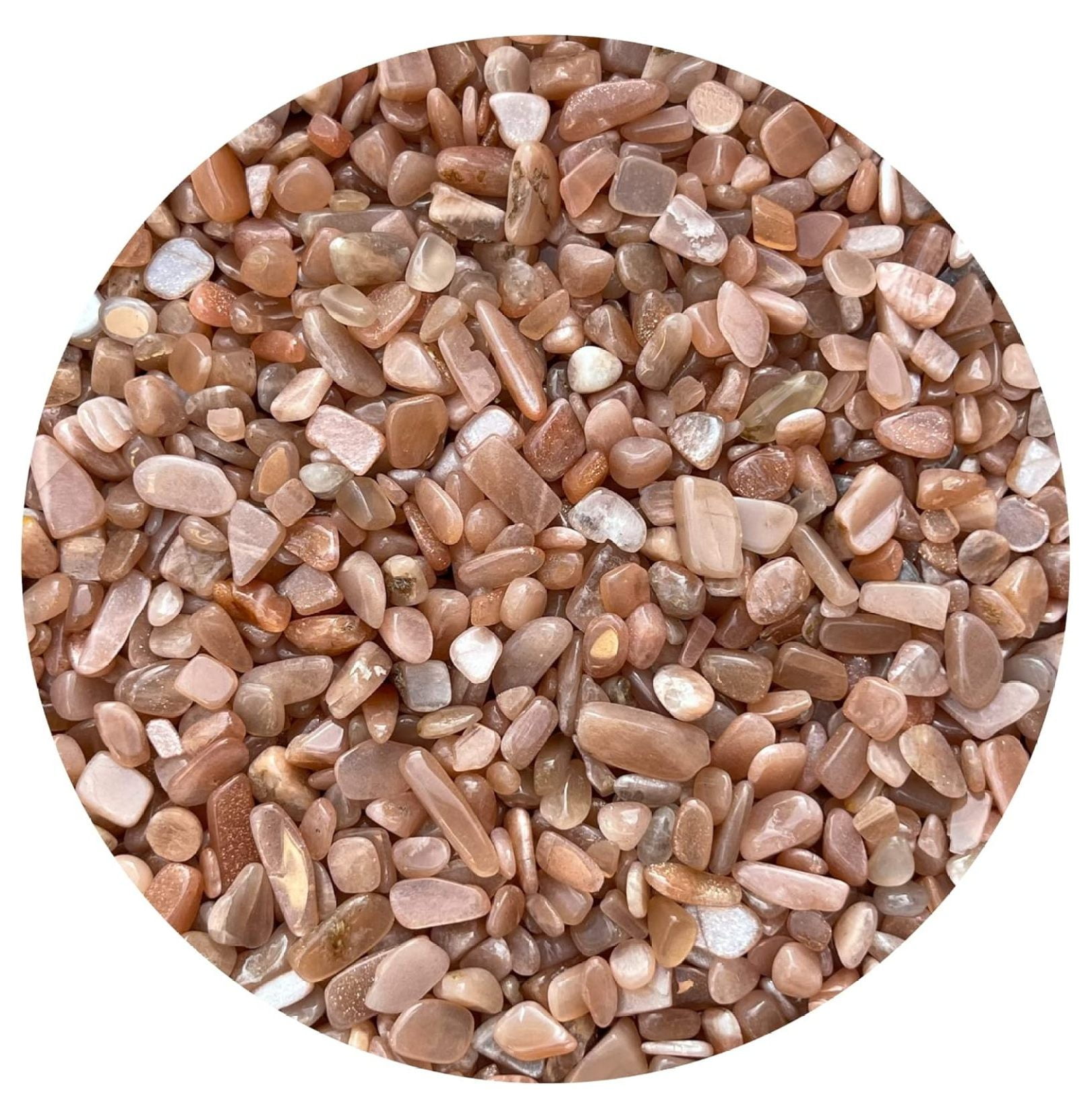 WHOLESALE Natural Semi Tumbled Gemstone Chips, Crushed Mini Crystals ...