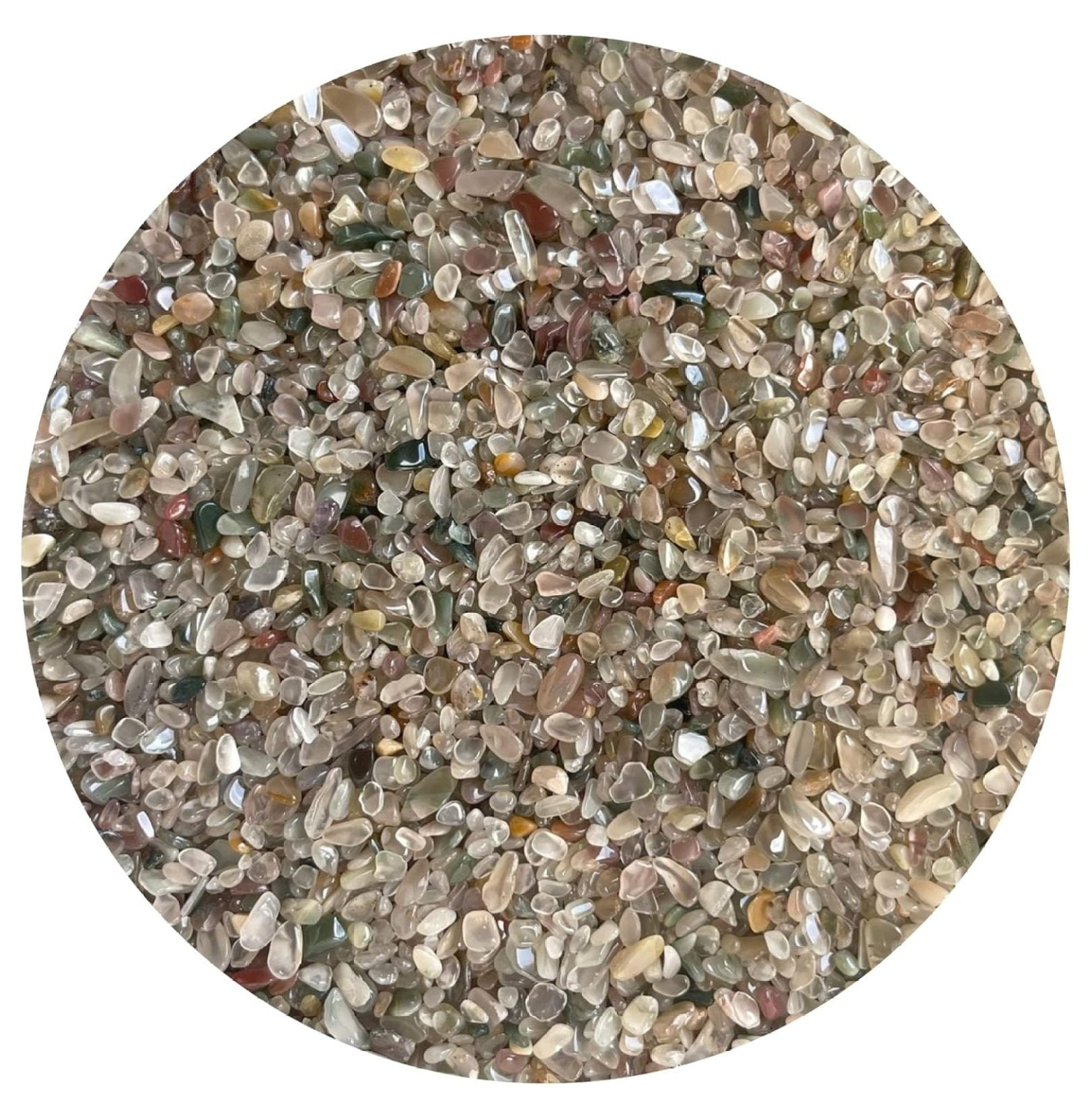 WHOLESALE Natural Semi Tumbled Gemstone Chips, Crushed Mini Crystals ...