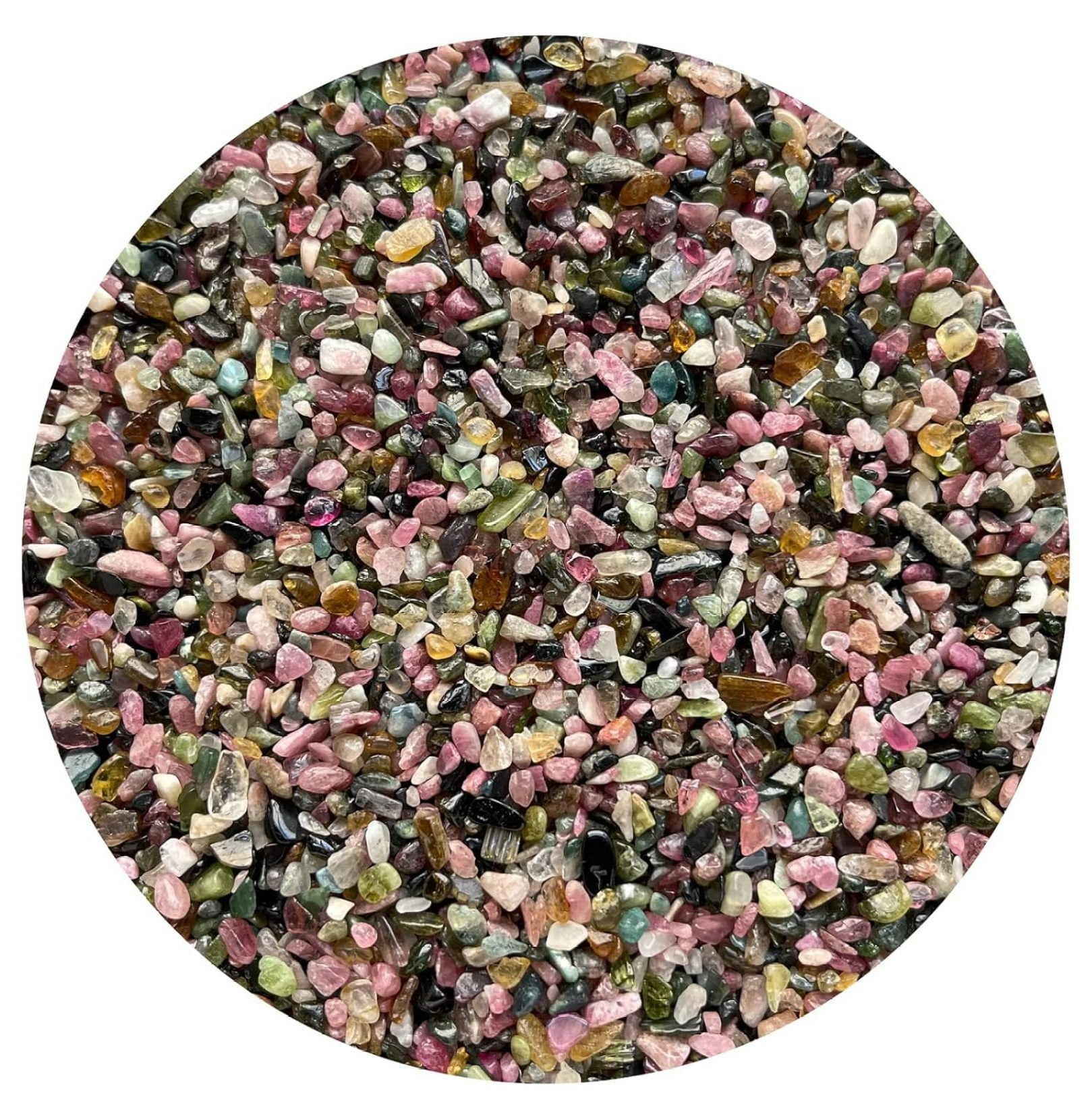 WHOLESALE Natural Semi Tumbled Gemstone Chips, Crushed Mini Crystals ...